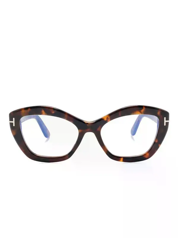 TOM FORD Cat-eye Glasses - Brown