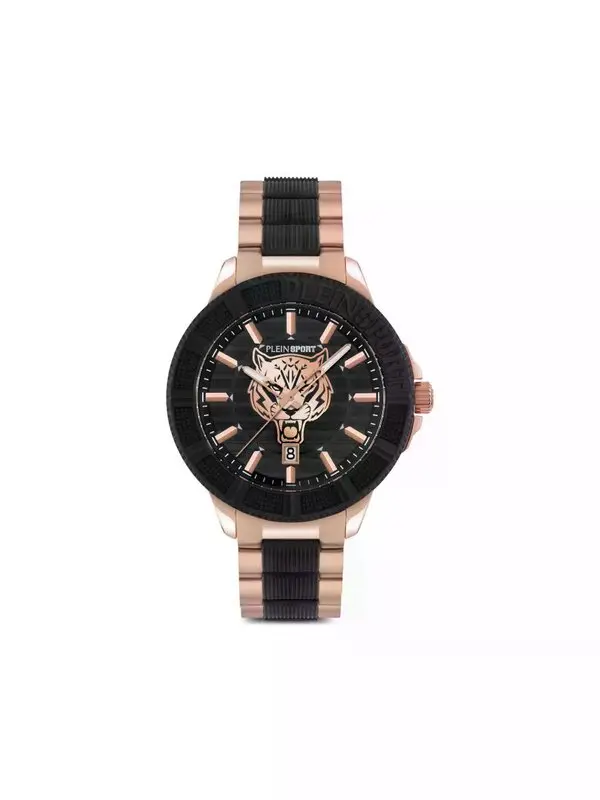 PLEIN SPORT Philipp Plein City Rush 45mm Bracelet Watch - Black