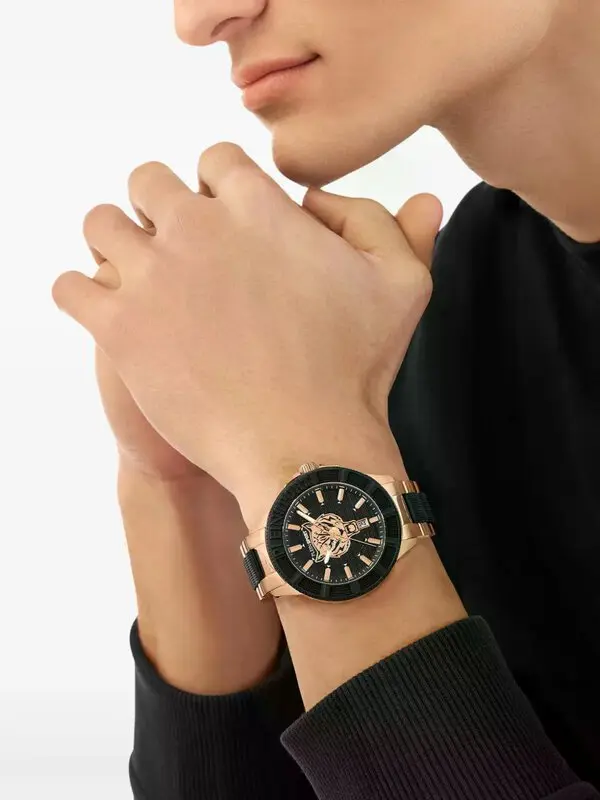 PLEIN SPORT Philipp Plein City Rush 45mm Bracelet Watch - Black