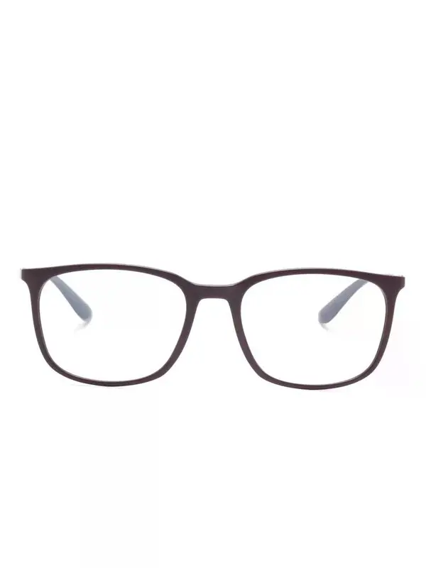 Ray-ban Square Frame Eyeglasses - Purple