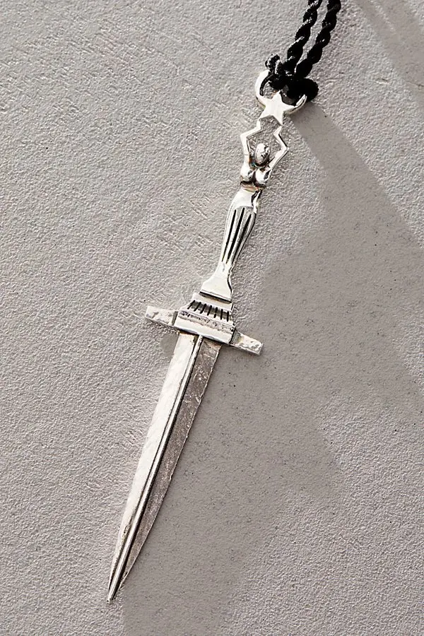 Pamela Love Large Dagger Pendant Necklace