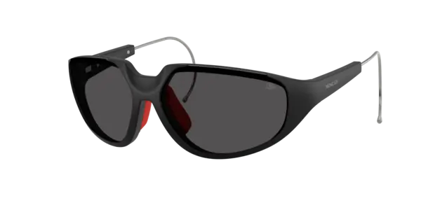 Moncler Laszer Sunglasses - Dark Grey Solid