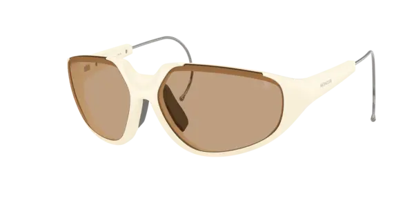 Moncler Laszer Sunglasses - Light Brown Solid