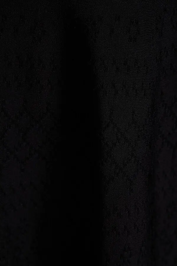 Carolina Herrera Pointelle-knit Dress