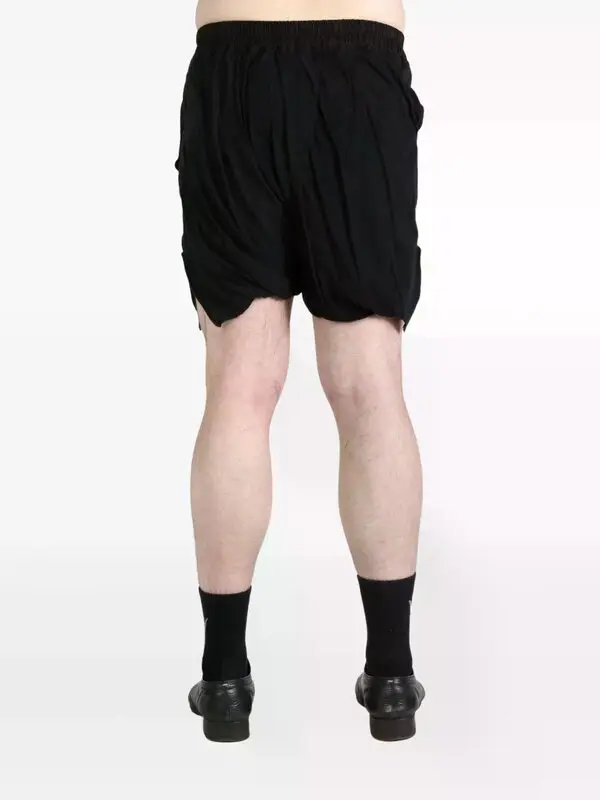Rick Owens Cotton Shorts - Black