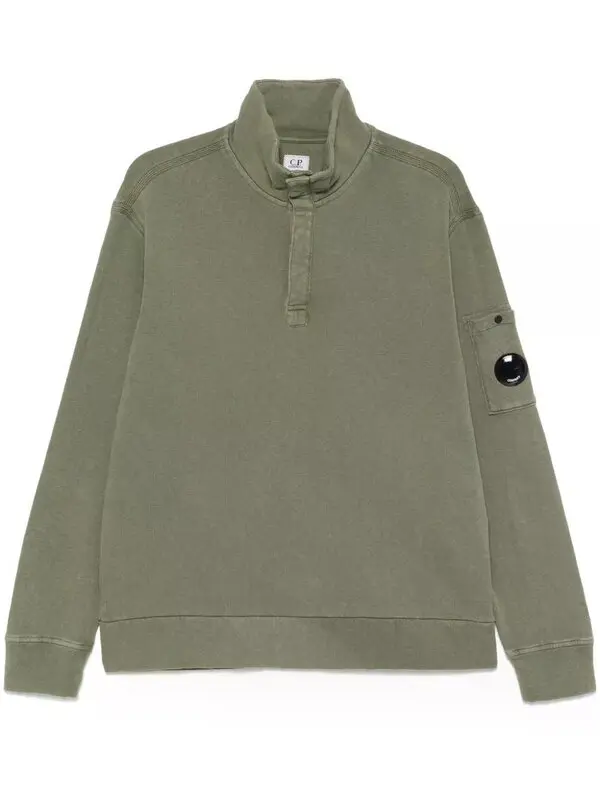 C.P. COMPANY Cotton Sweatshirt - Green