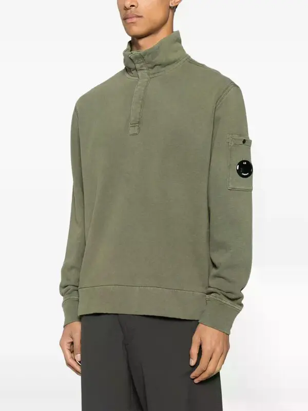 C.P. COMPANY Cotton Sweatshirt - Green