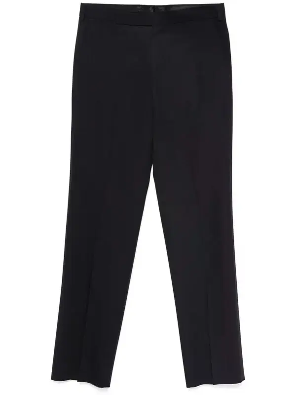 LARDINI Straight-leg Trousers - Blue