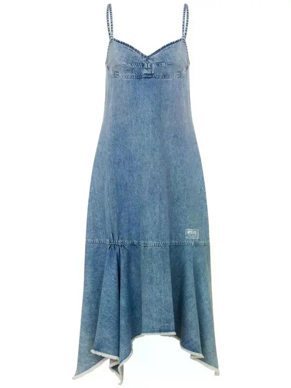 Moschino Denim Midi Dress - Blue