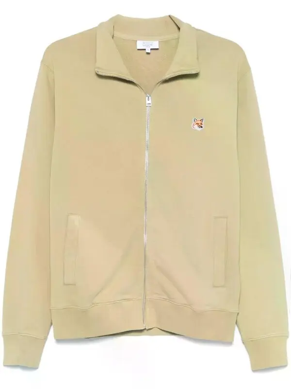 Maison Kitsuné Fox Head Patch Sweatshirt - Green