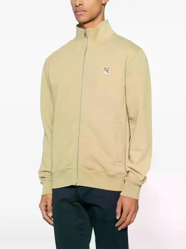 Maison Kitsuné Fox Head Patch Sweatshirt - Green