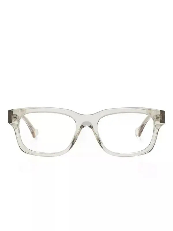 Gucci Square Frame Glasses - White