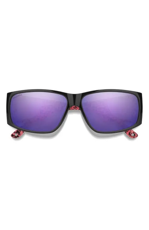 SMITH Monroe Peak 62mm Oversized Sunglasses - Wild Child / Chromapop Violet