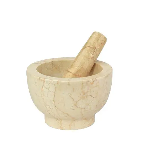 CILIO Prosecco Marble Mortar & Pestle