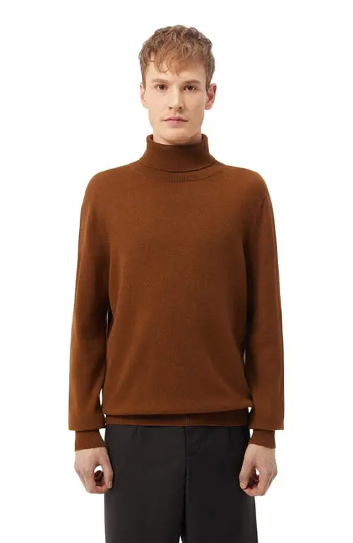 Gobi Cashmere Cashmere Turtleneck Sweater - Chipmunk