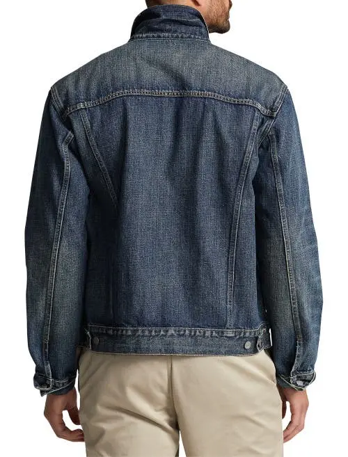 Polo Ralph Lauren Big & Tall Denim Icon Trucker Jacket - Trenton