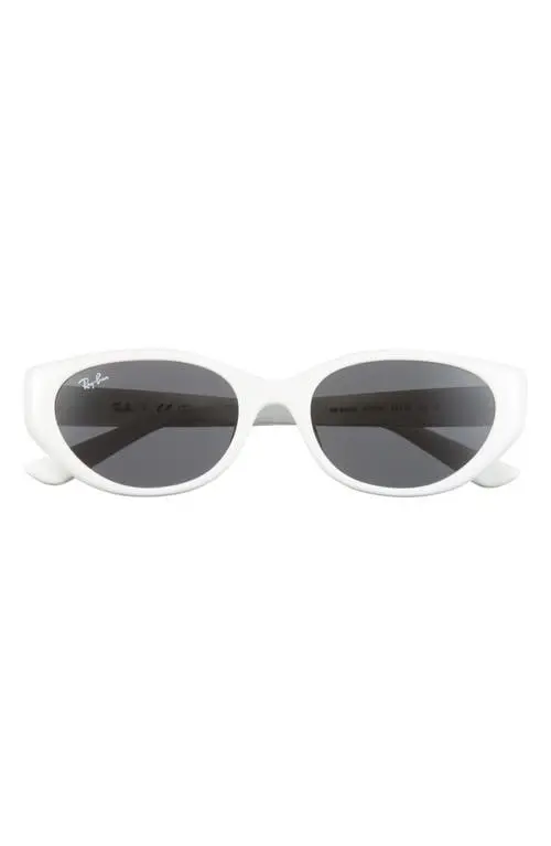 Ray-ban 55mm Pillow Sunglasses - White