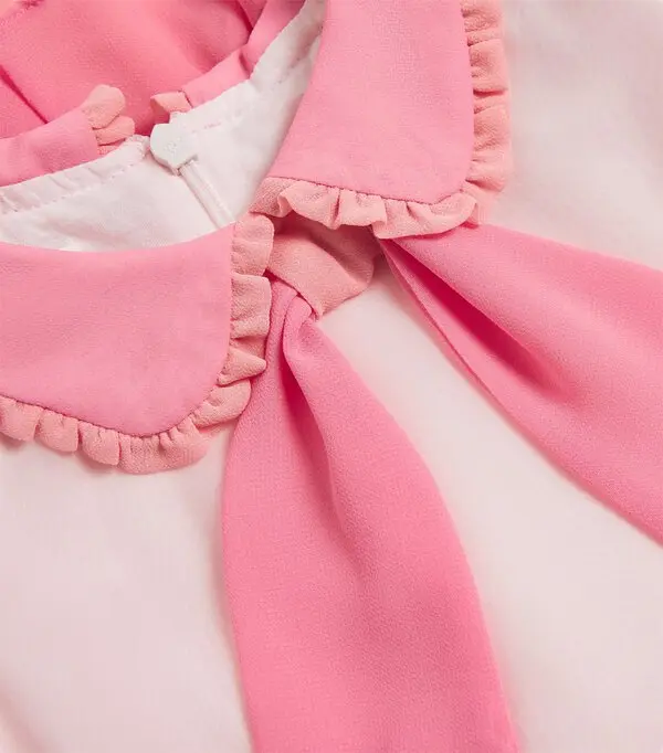 Patachou Ruffle-Trim Dress In Pink - 31% Off | Editorialist