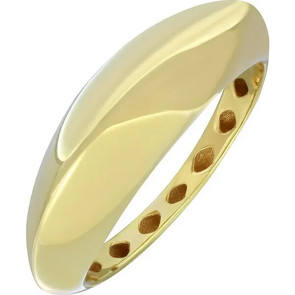 Bony Levy 14k Gold Knife Edge Ring - 14k Yellow Gold
