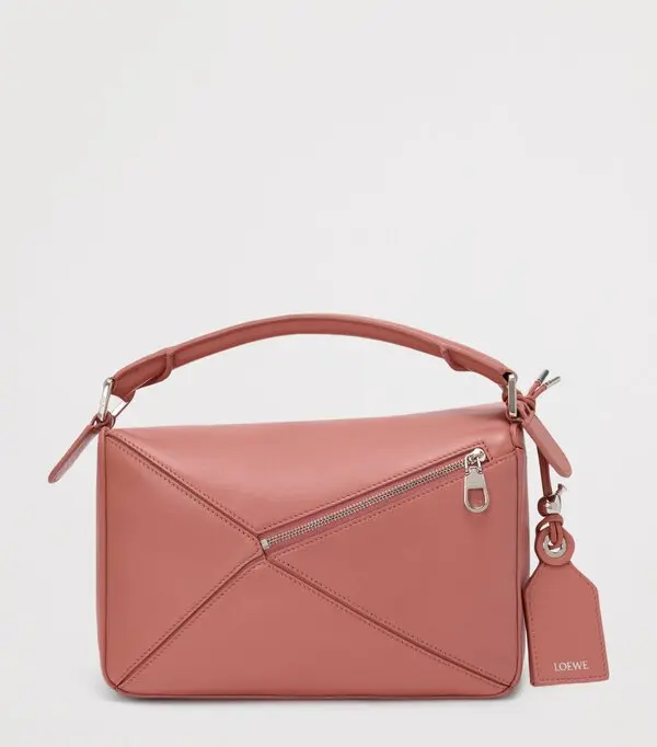 Loewe Small Puzzle Top-handle Bag - Pink