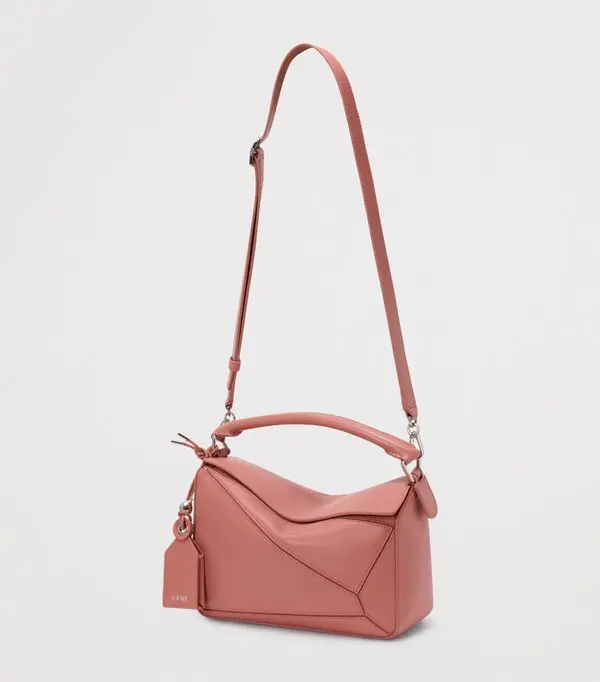 Loewe Small Puzzle Top-handle Bag - Pink