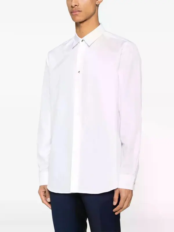 Paul Smith Charm-button Cotton Shirt