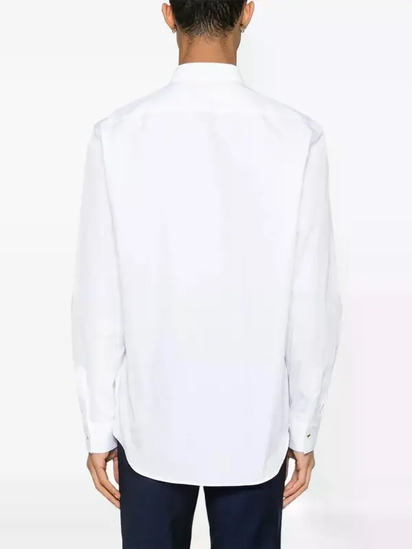 Paul Smith Charm-button Cotton Shirt