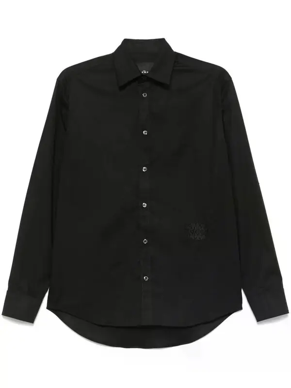John Richmond Logo-embroidered Shirt