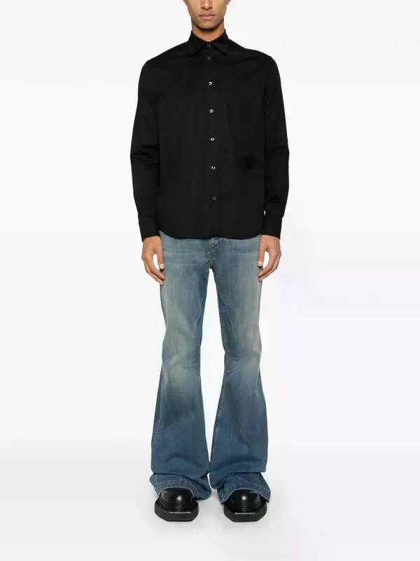 John Richmond Logo-embroidered Shirt