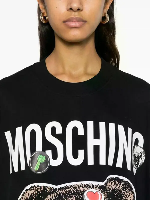 Moschino Teddy Bear-print Mini Dress