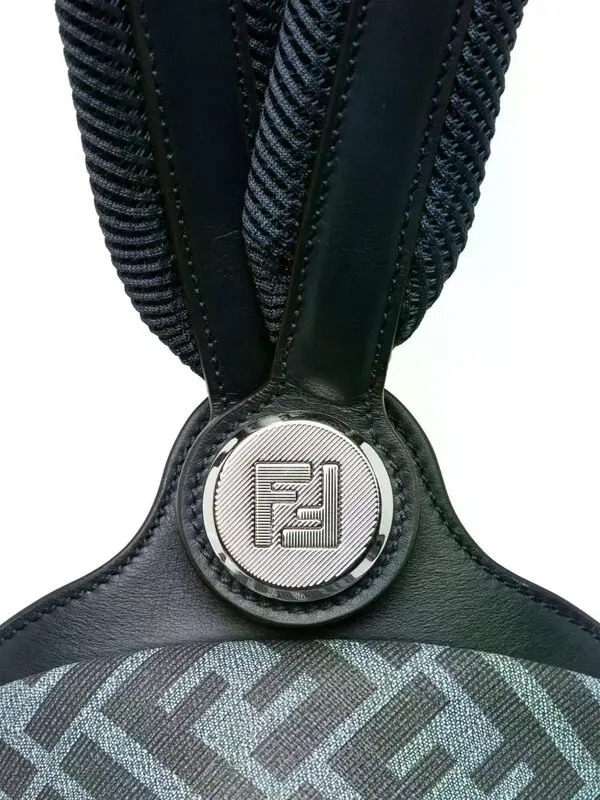 Fendi Small Chiodo Backpack - Blue | Editorialist display picture 1