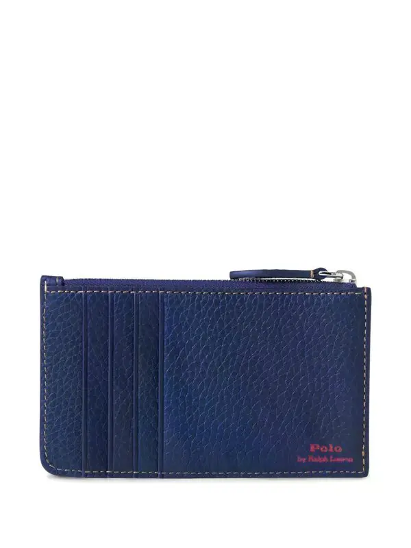 Polo Ralph Lauren Polo Pony-debossed Wallet - Blue