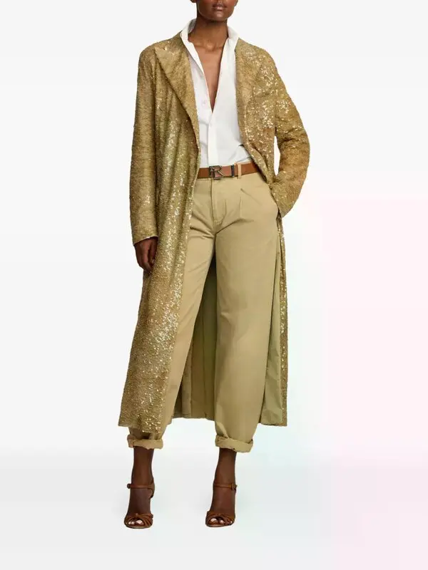 Ralph Lauren Sequin-embellished Coat