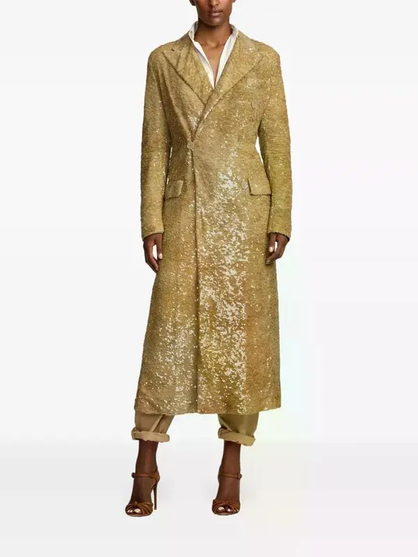 Ralph Lauren Sequin-embellished Coat
