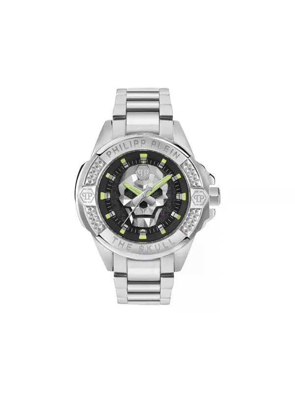 Philipp Plein The $kull 44mm Bracelet Watch - Black