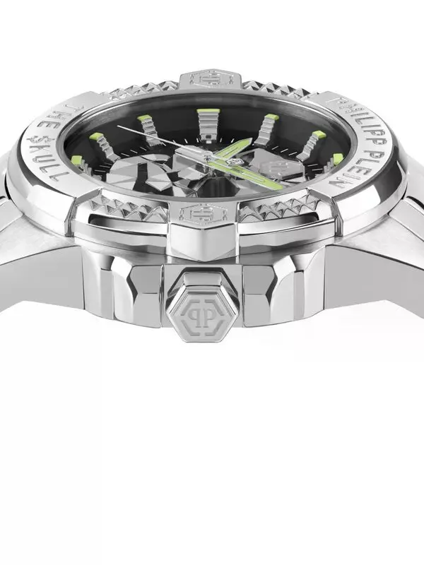 Philipp Plein The $kull 44mm Bracelet Watch - Black