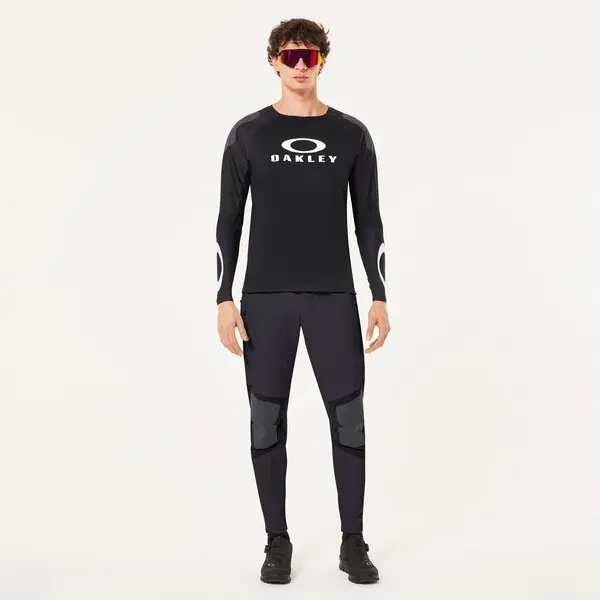 Oakley Seeker Edge Long Sleeve Jersey - Black