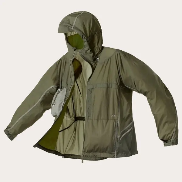 Oakley Latitude Flight Windbreaker Jacket - Green