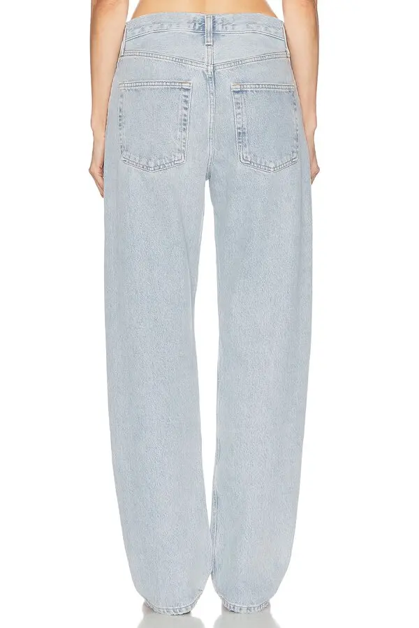 AGOLDE Kelly High Rise Straight Jeans - Segment