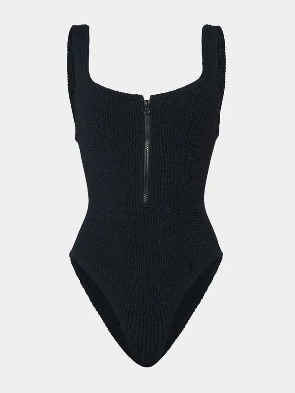 Hunza G Dallas One Piece Swimsuit - Black