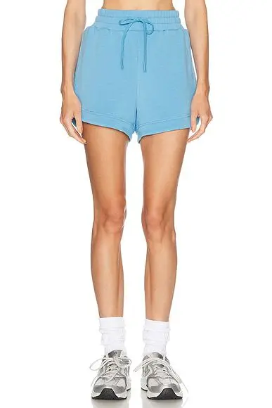 Varley Ollie High Rise 3.5 Short - Azure Blue