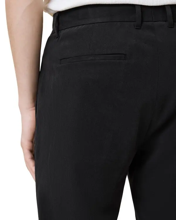 ALLSAINTS Bay Tailored Fit Trousers - Black