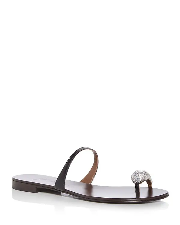 GIUSEPPE ZANOTTI 30th Anniversary Embellished Sandals - Nero