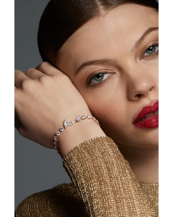 Nadri Btrx Cubic Zirconia Bracelet - Gold