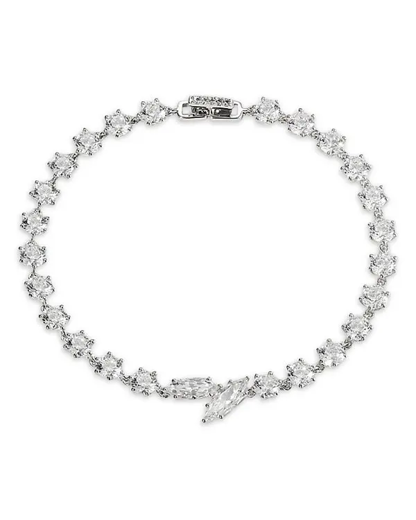 Nadri Btrx Cubic Zirconia Bracelet - Silver