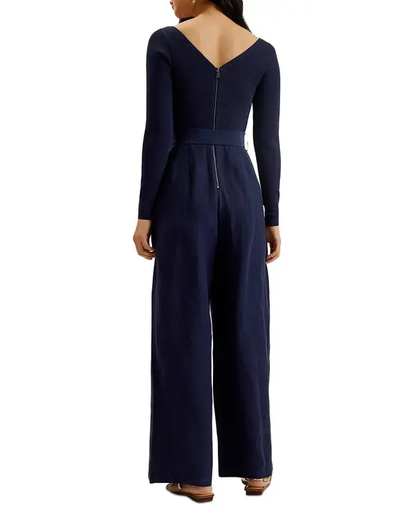Ted Baker London Agatea Wide Leg Jumpsuit