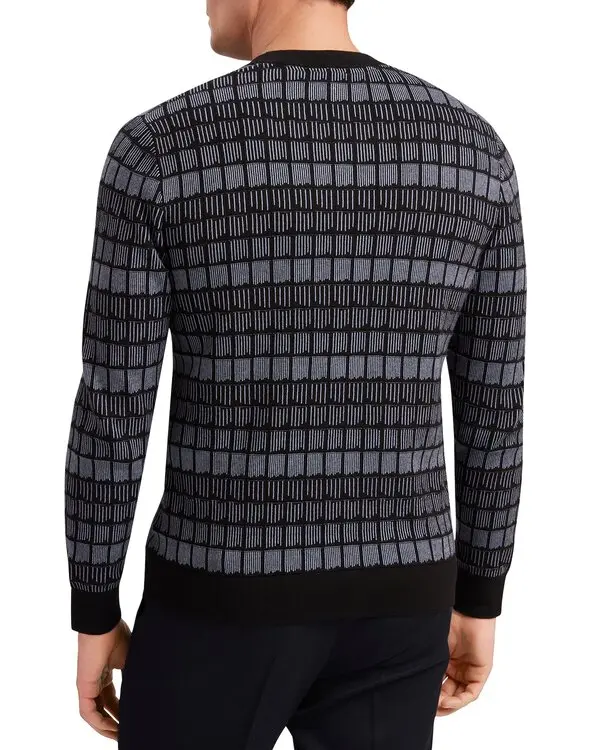 Ted Baker London Crewneck Jacquard Sweater