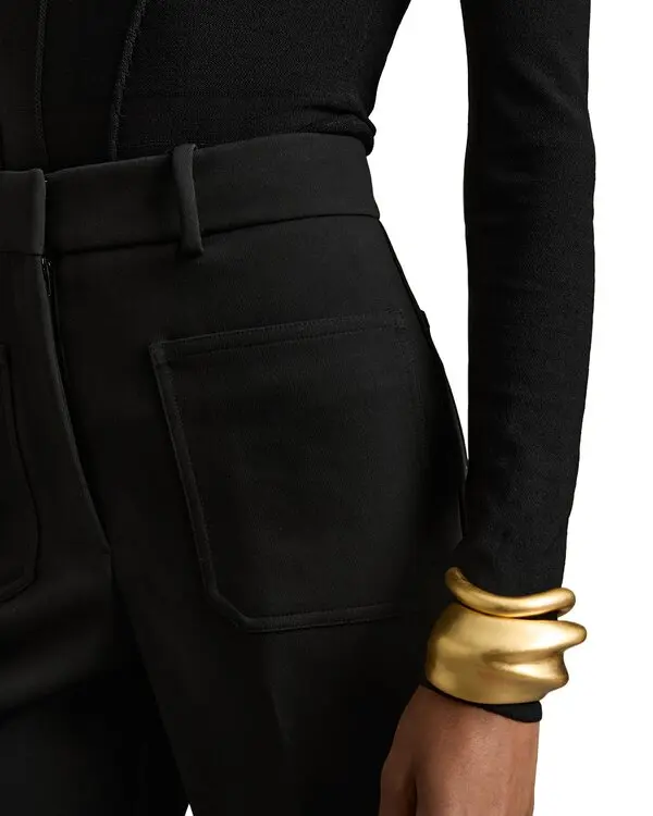 REISS Petite Flare Trousers
