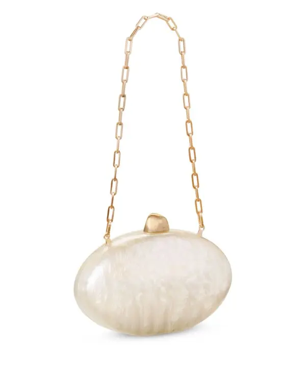 Cult Gaia Eviana Clutch - Ivory