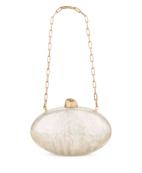 Cult Gaia Eviana Clutch - Ivory